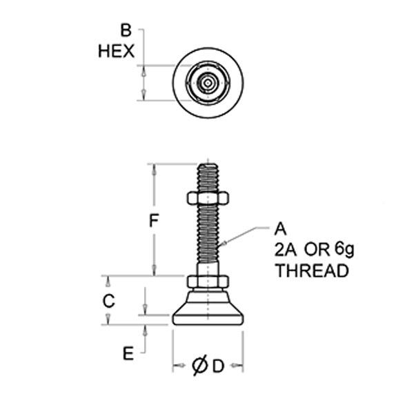 High Value Levelers - Stud - Nickel | Vlier