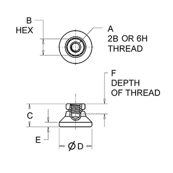 Original Levelers - Socket - Steel | Vlier